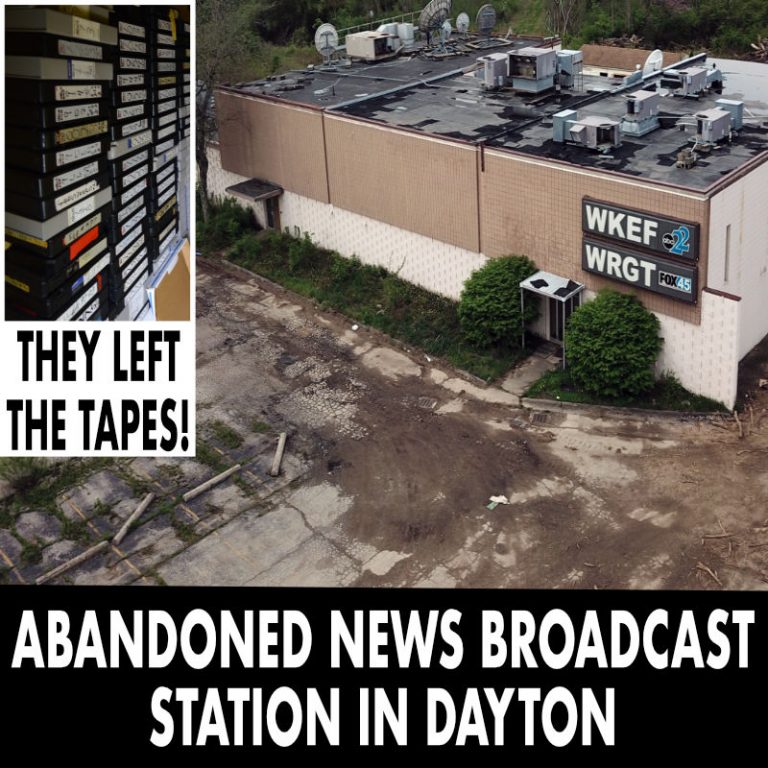 abandoned wkey abc 22 wrgt fox 45 news station in dayton - Once Occupied